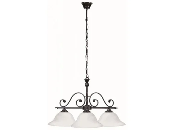 Rabalux Luster Dorothea E27 3x MAX 60W mat crno (7773)