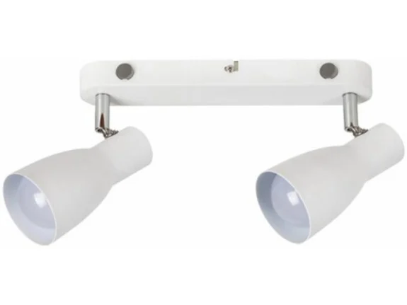 Rabalux Spot rasveta Ebony E27 2x MAX 20W bela (6027)