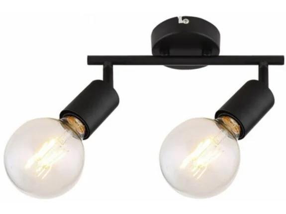 Rabalux Spot rasveta Lamar E27 2x MAX 40W mat crno (3987)