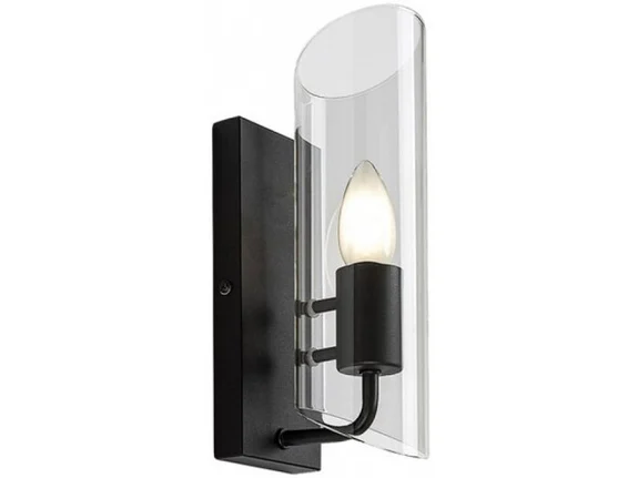Rabalux Kupatilska rasveta Teodoro E14 1x MAX 12W crna (75027)