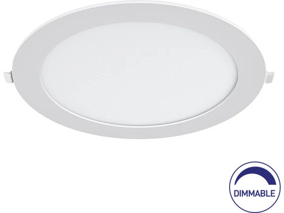 Braytron Ugradni led panel Bry SMD CRP 18W Okrugli Dimabilni 8Inc 3000K BP01-91800