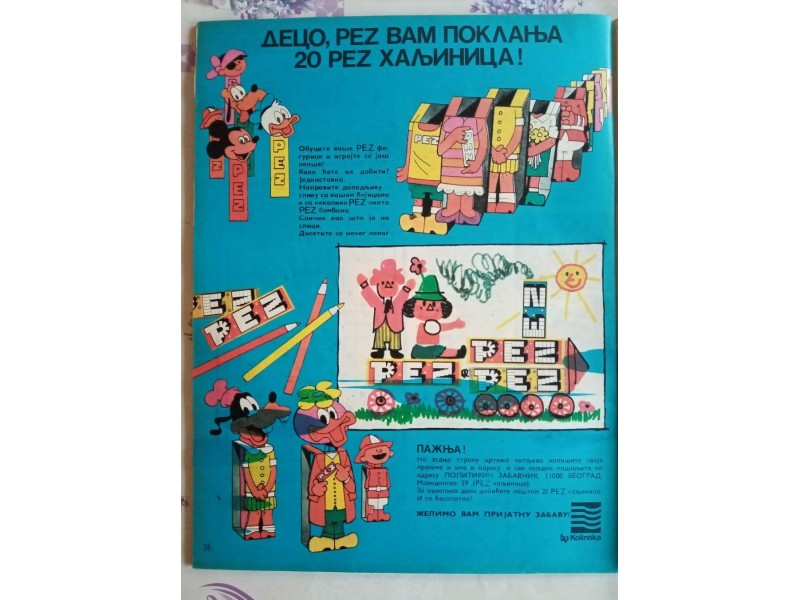 RAKLAMA ZA P E Z - 1976