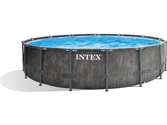 INTEX Bazen GreyWood 457 x 122 cm, 26742NP