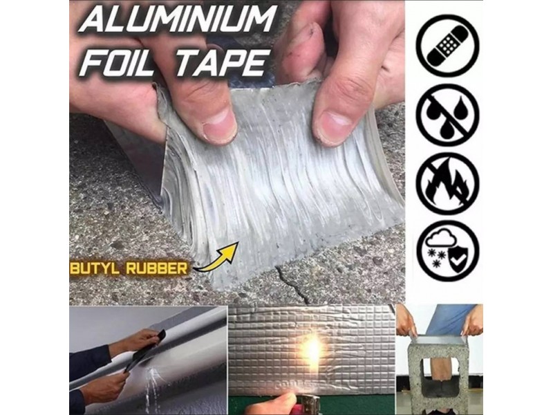 ALU FOIL TAPE - Snažna aluminijumska traka 10 METARA