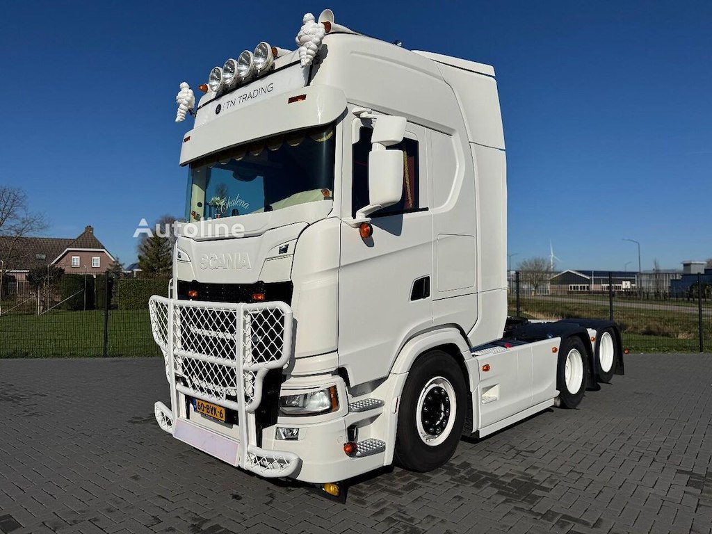Scania S660 FULL AIR, INTERIOR, ALCOA, RETARDER, SHOW, LOW KM. tegljač