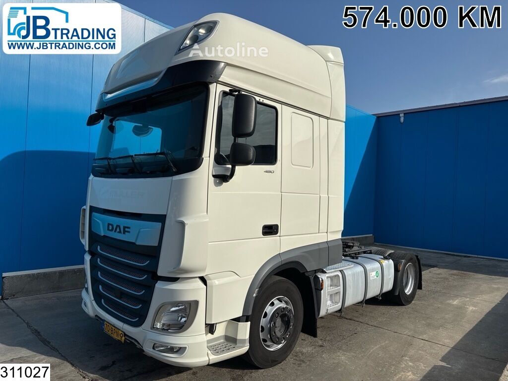 DAF XF 480 EURO 6d, ACC tegljač