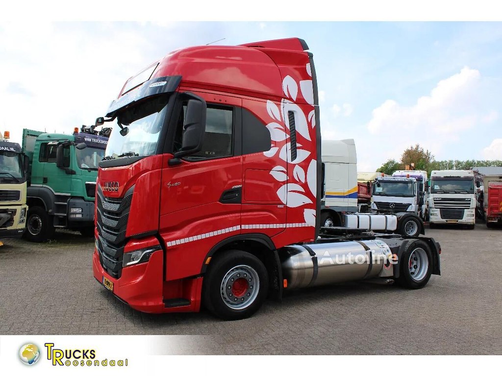 IVECO S-WAY 460 + LNG + retarder + euro 6 tegljač