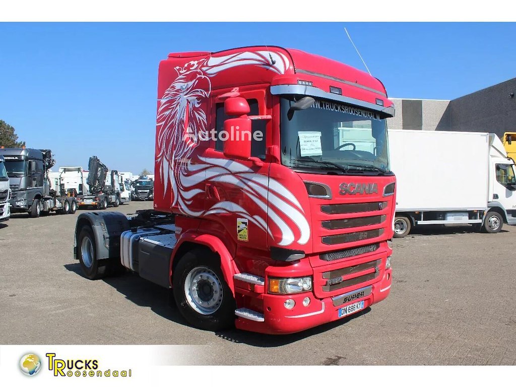 Scania R 520 + V8 + PTO + SPECIAL EDITION tegljač