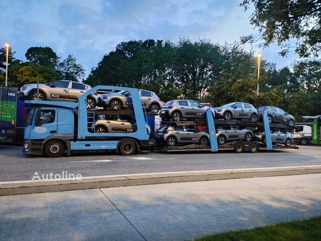 Mercedes-Benz Actros 1840 tegljač + poluprikolica autotransportera