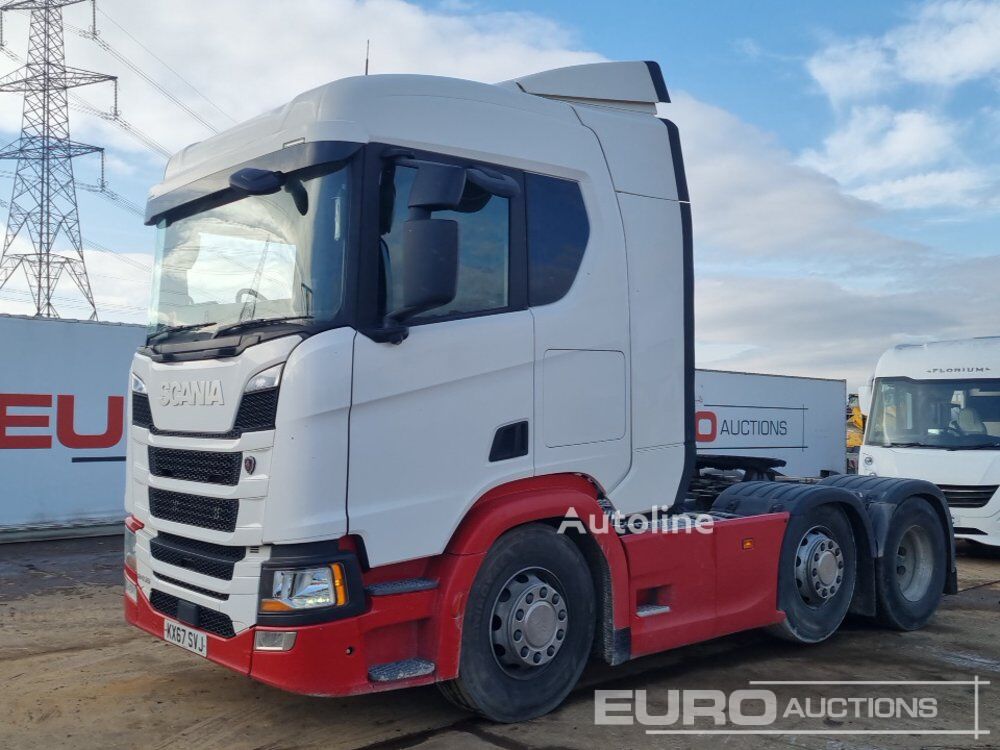 Prodaje se Scania R450 tegljač na aukciji
