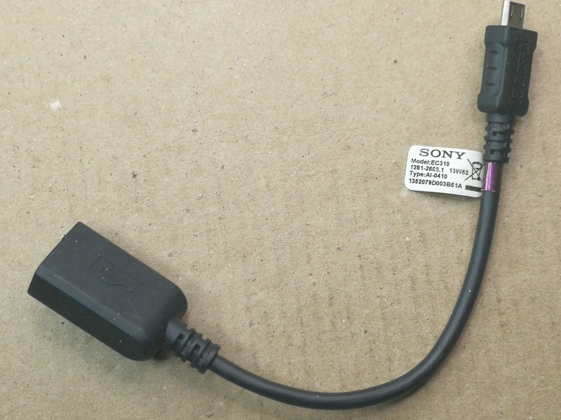 Sony EC310 mikro USB na USB adapter