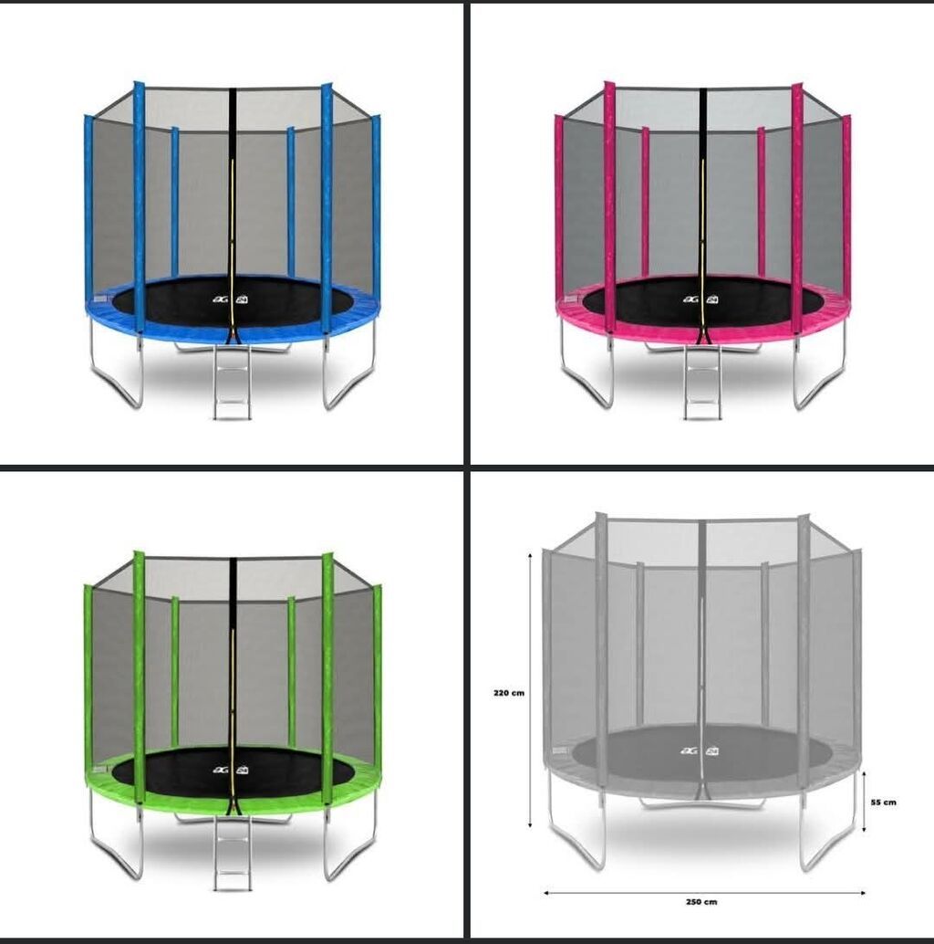 B E S P L A T N A D O S T A V A Tramboline Aga 250 cm 150 kg -