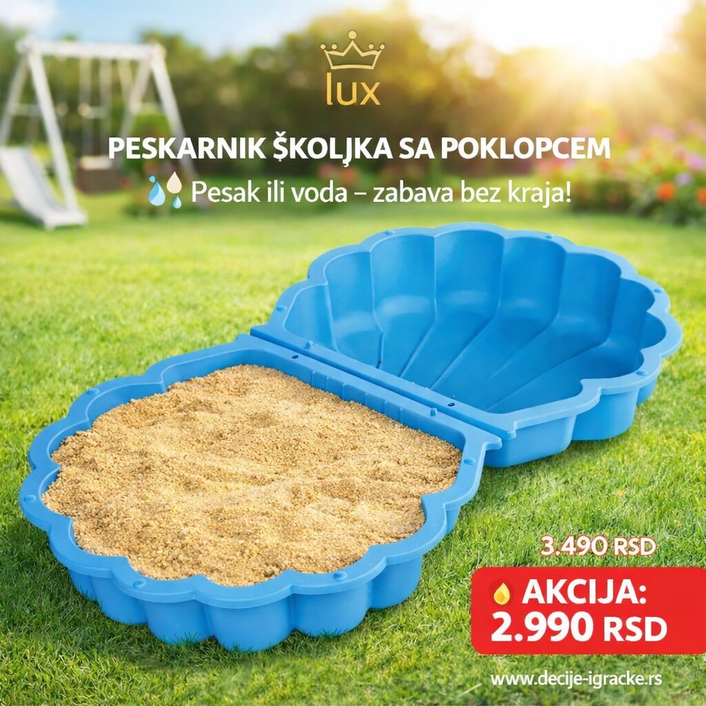 Peskarnik sa poklopcem novo hit ponuda koju ne smeš da propustiš! ☀️