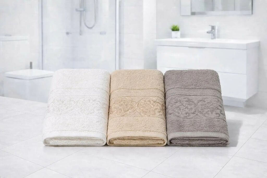 Set luksuznih peškira za kupatilo – više dezena i neutralnih tonova