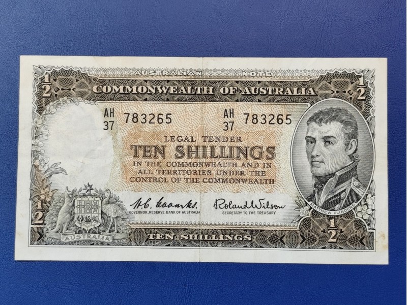 Australija 10 SHILLINGS (1954-1960)