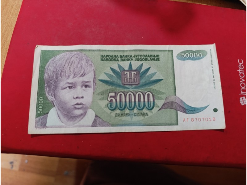 50 hiljade dinara 1992