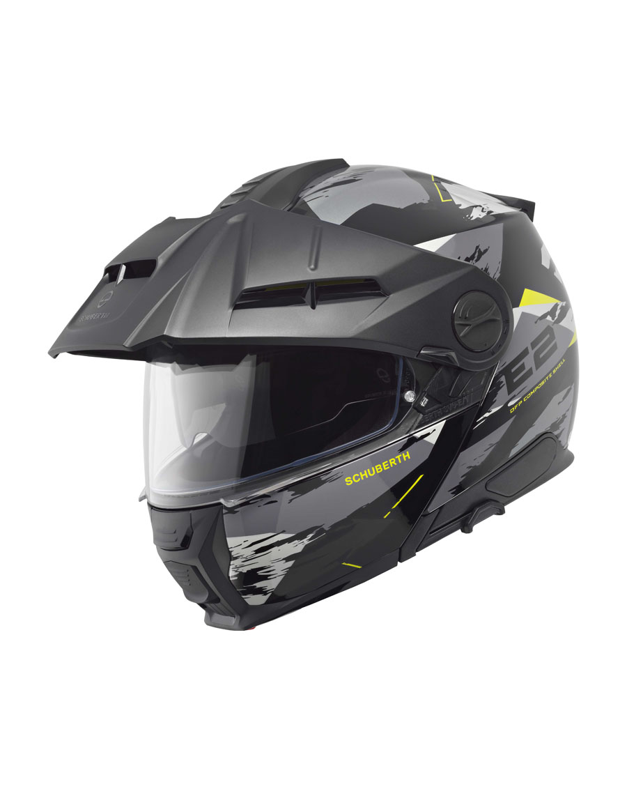 Schuberth flip-up adventure kaciga E2 Trail žuta