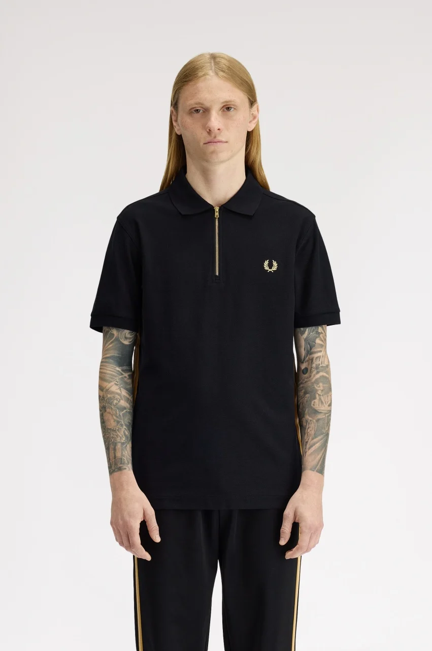 FRED PERRY TAPE POLO MAJICA BKC