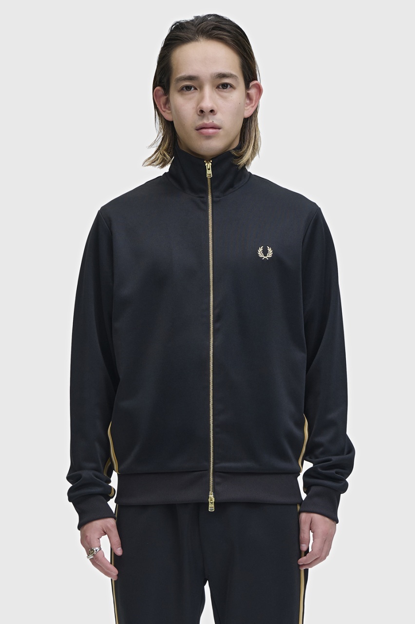 FRED PERRY STRIPE JAKNA BLKCHA