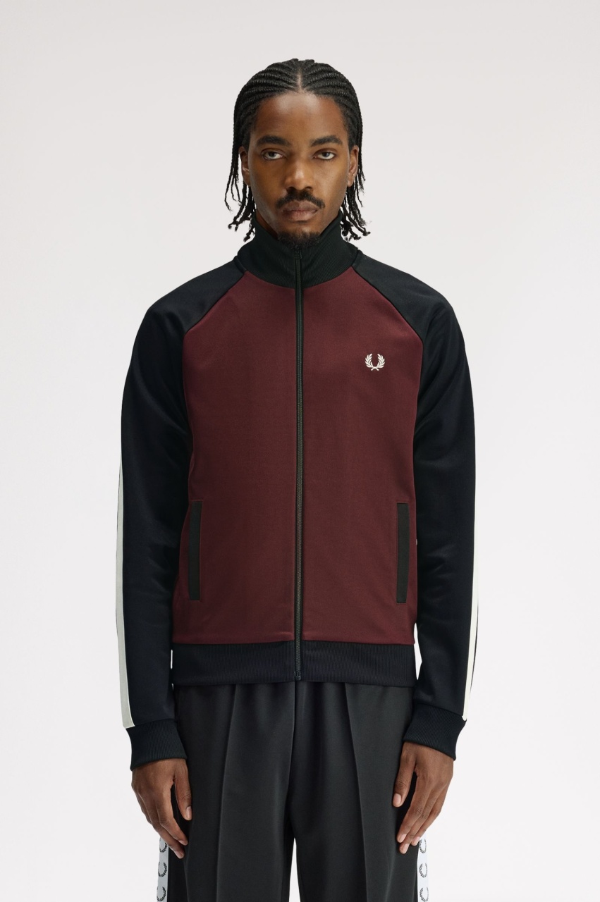 FRED PERRY KONTRAST JAKNA OXBLO
