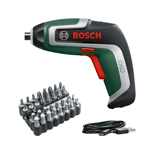 Bosch IXO V jubil aku odvrtač IXO 7 + 32 pcs B, 06039E000B