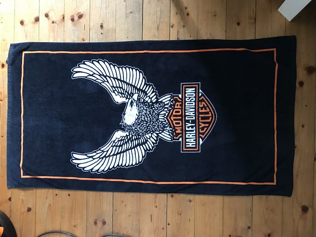 Harley Davidson peskir veliki pamucni 140/80cm