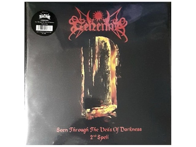 Gehenna – Seen Through The Veils Of Darkness ltd red