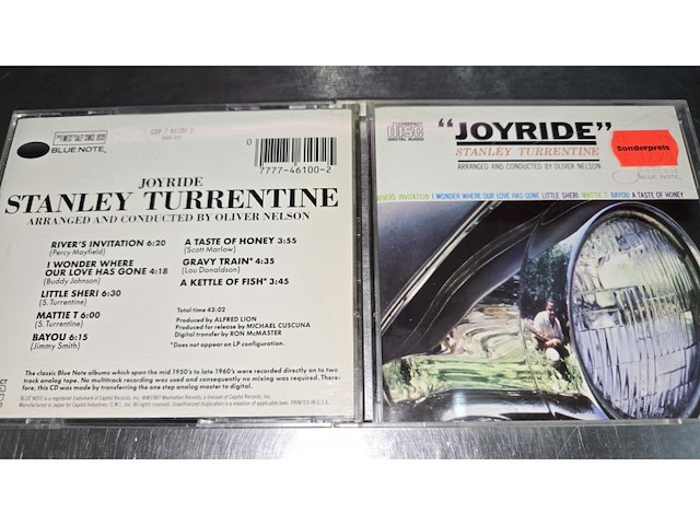 Stanley Turrentine - Joyride , ORIGINAL
