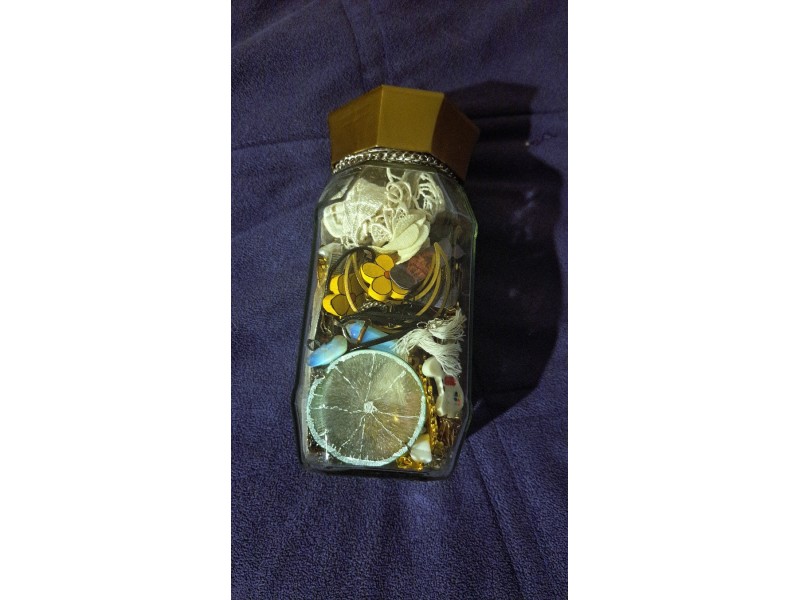 Mystery jewelry jar - nakit lot tegla