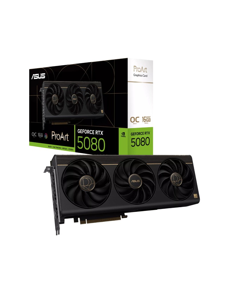 ASUS nVidia GeForce RTX 5080 16GB 256bit PROART-RTX5080-O16G