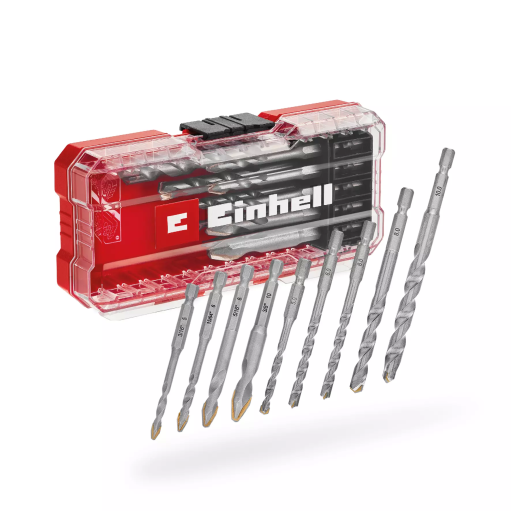 Einhell S-CASE set burgija za ciglu i keramiku E6.3 1/4", 10kom