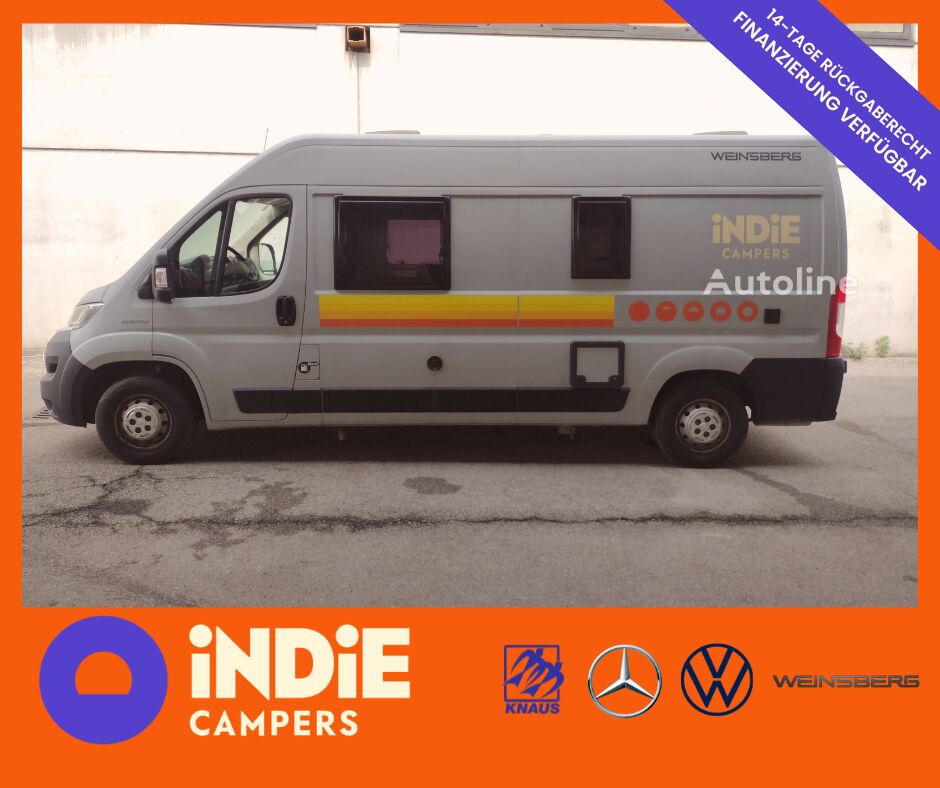 Fiat Ducato Weinsberg Carabus 600 K | 2023 | EURO 6 kamper kombi