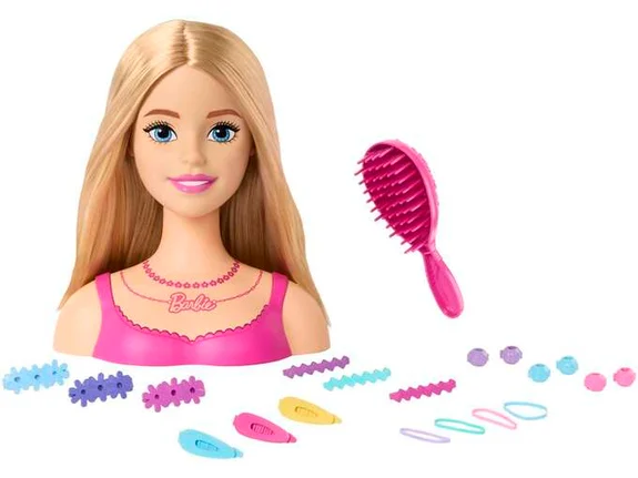 Mattel Barbie glava za šminkanje i friziranje