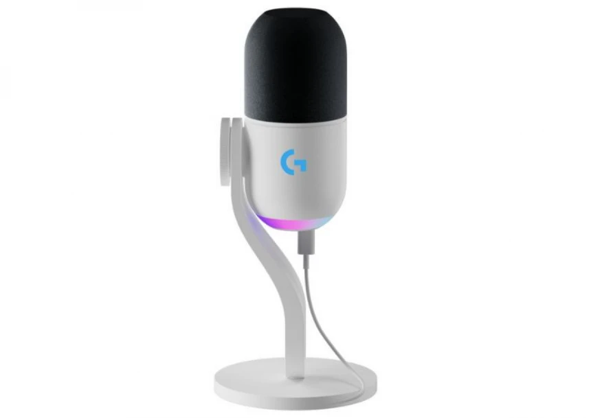 Mikrofon Logitech Yeti GX Dynamic RGB 988-000576 White