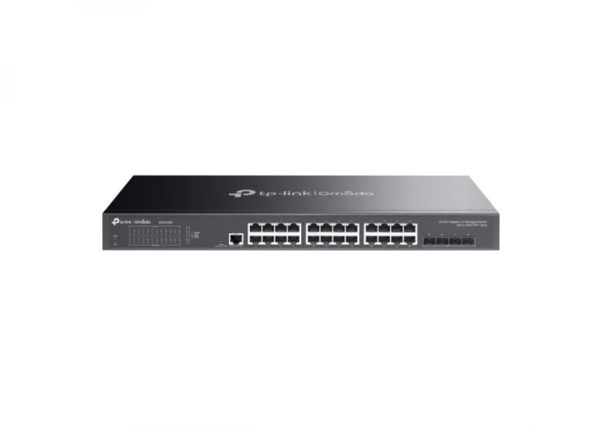 LAN Switch TP-LINK TL-SG3428X Omada L3-Lite 24-port Gigabit 10/100/1000Mb/s