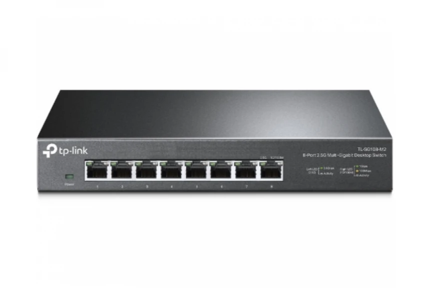 Switch TP-LINK TL-SG108-M2 Gigabit/8xRJ45/100/1Gbps/2,5Gbps/metalno kuciste