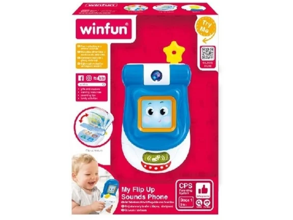 Win Fun Igračka telefon na preklapanje 000618-NL