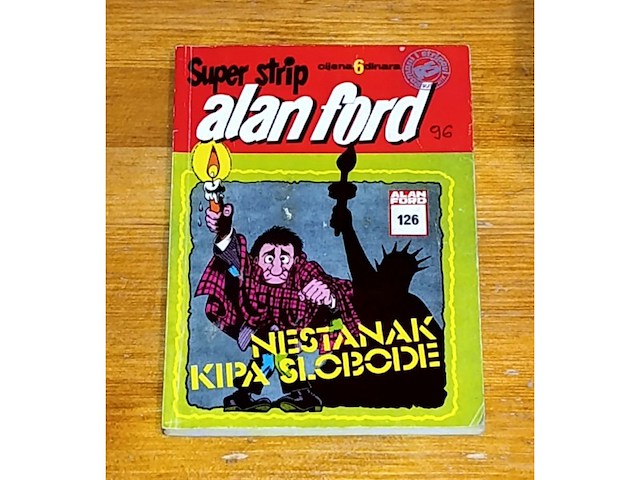 Alan Ford 126 - Nestao je kip slobode