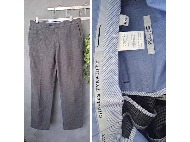 Charles Tyrwhitt muske zimske pantalone 36/32