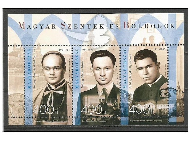 Hungary 2014. Hungarian saints MNH**