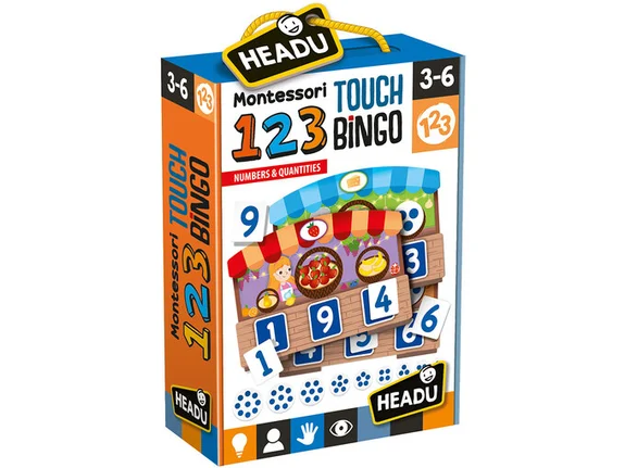 Headu Montesori taktilni bingo