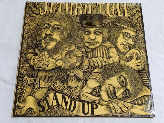 JETHRO TULL - Stand up (LP, GERMANY, 3D POP-UP, 4+/5-)