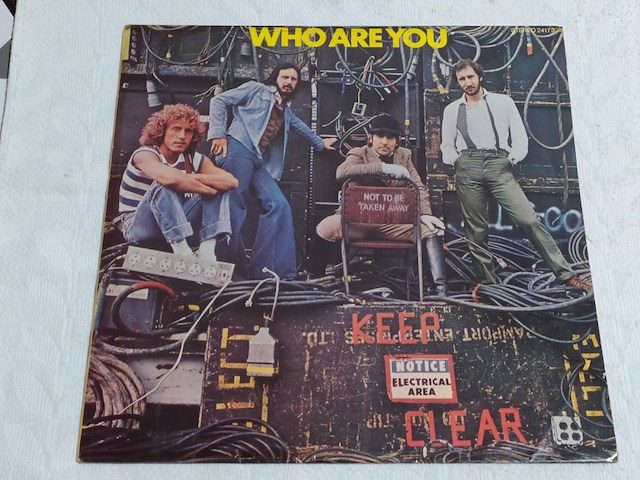 THE WHO - Who are you (LP, 4+/4)