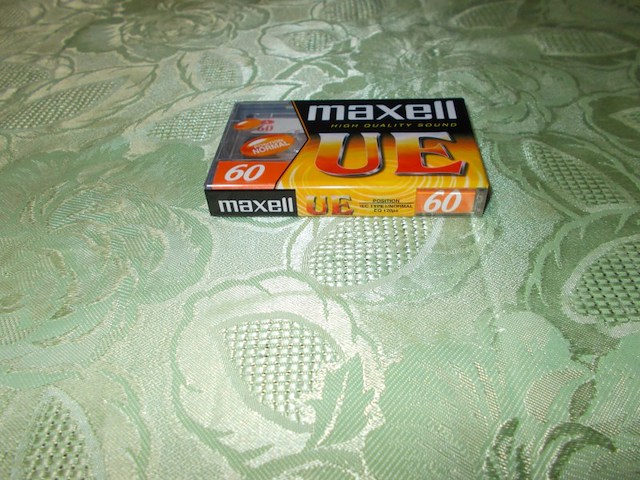 Maxell UE 60 audio kaseta - NOVO