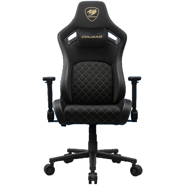 COUGAR DEFENSOR Gold F Gaming chair, Black Gold ( CGR-DFF-GLB )