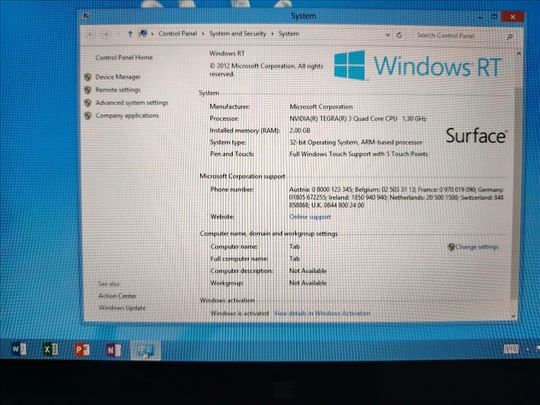 Microsoft Surface RT 32gb