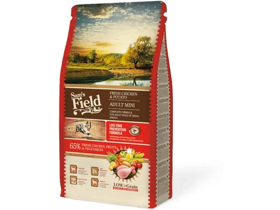 Sam's field Hrana za pse Mini adult piletina i krompir 8 kg