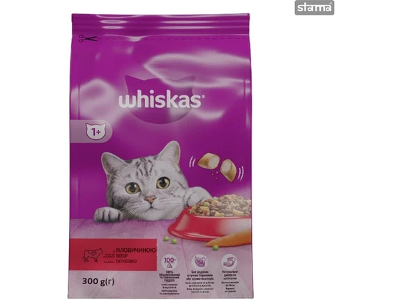 Whiskas Briketi za mačke Govedina 300g