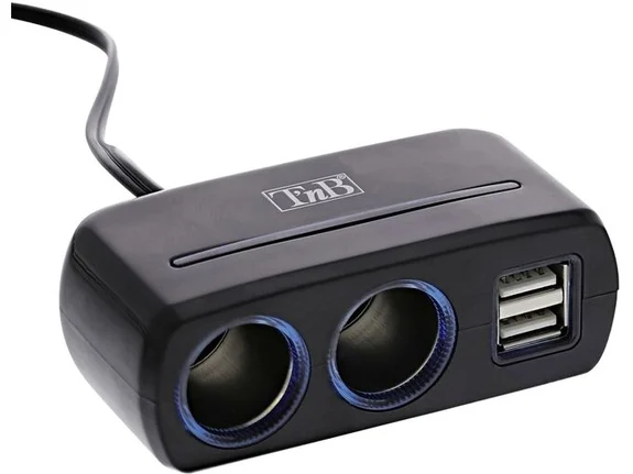 Tnb Produžni za auto punjač 2xUSB-A 30W+ 2x12V ACGP035221
