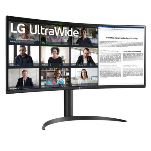 LG Monitor 34WR55QK-B 34″ UltraWide Curved